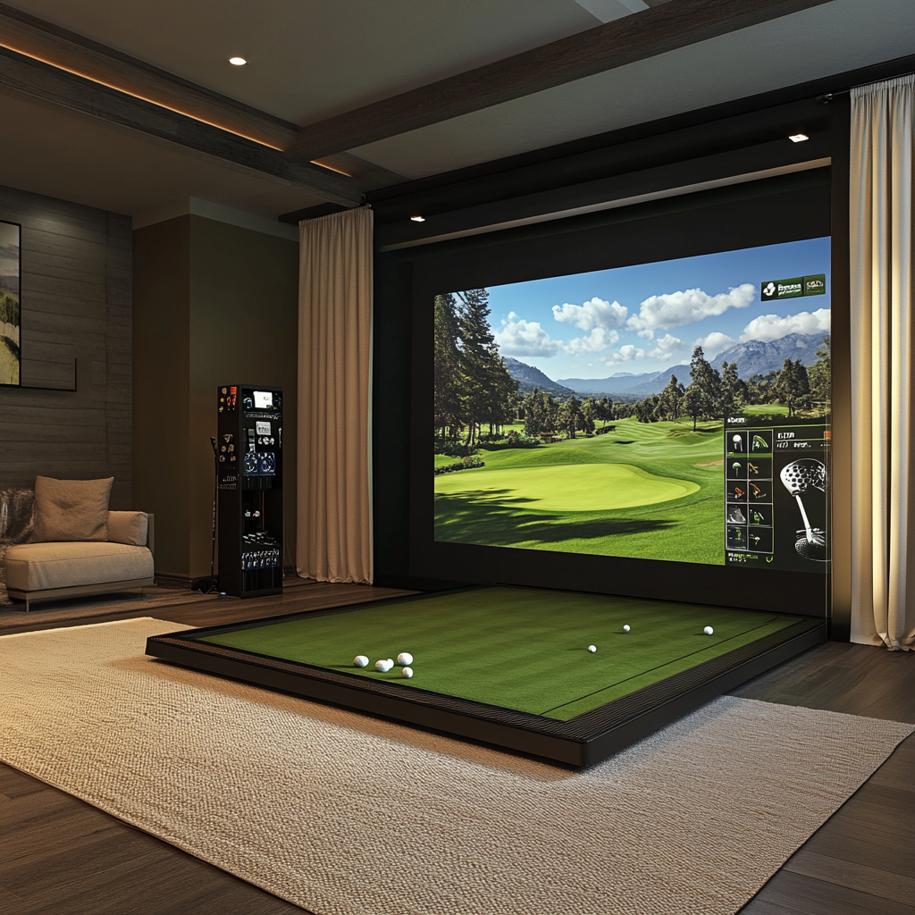 High-End Golf Impact Screens & Enclosures | TruSimPlay